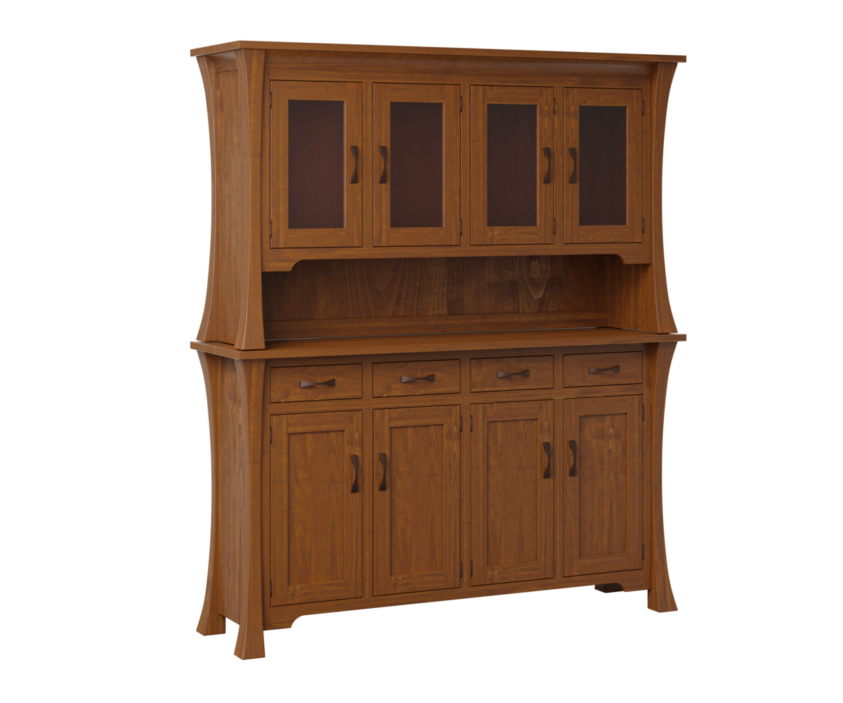 Lyndon 3 Door Buffet & Hutch | Amish Originals