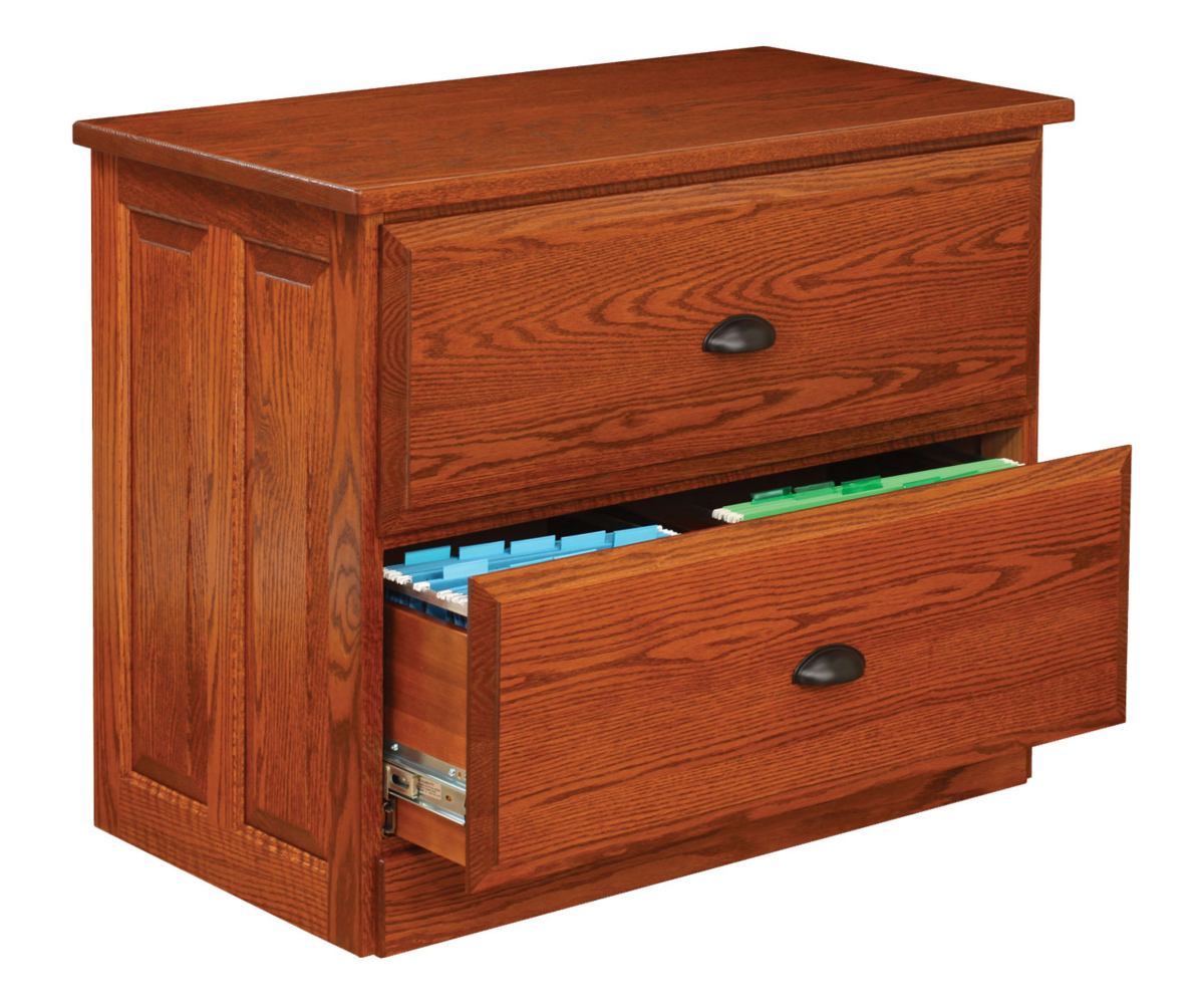 2 Drawer Lateral File | Amish Originals