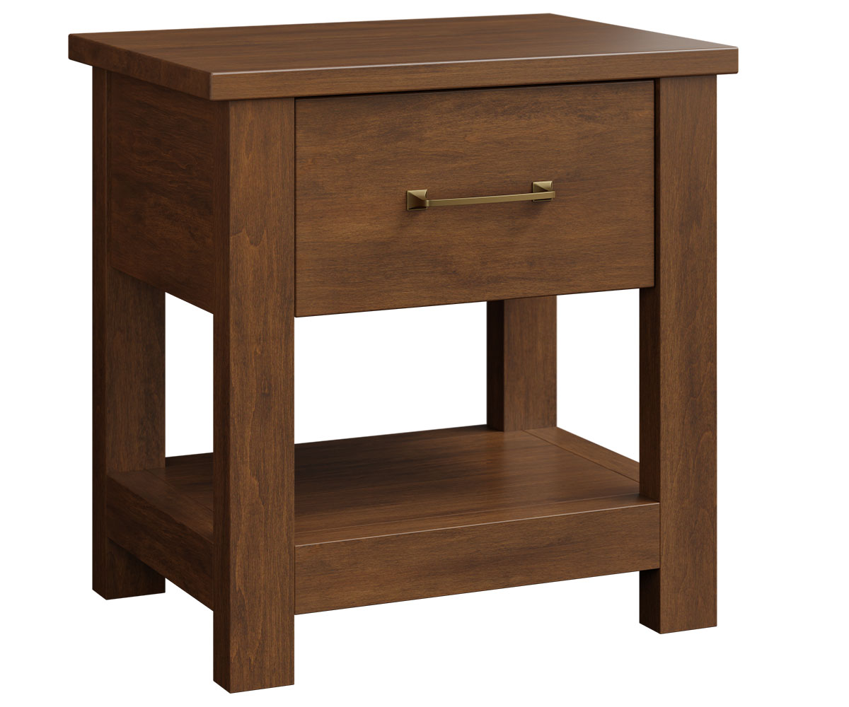 Braddock 1 Drawer Nightstand - 26" | Amish Originals