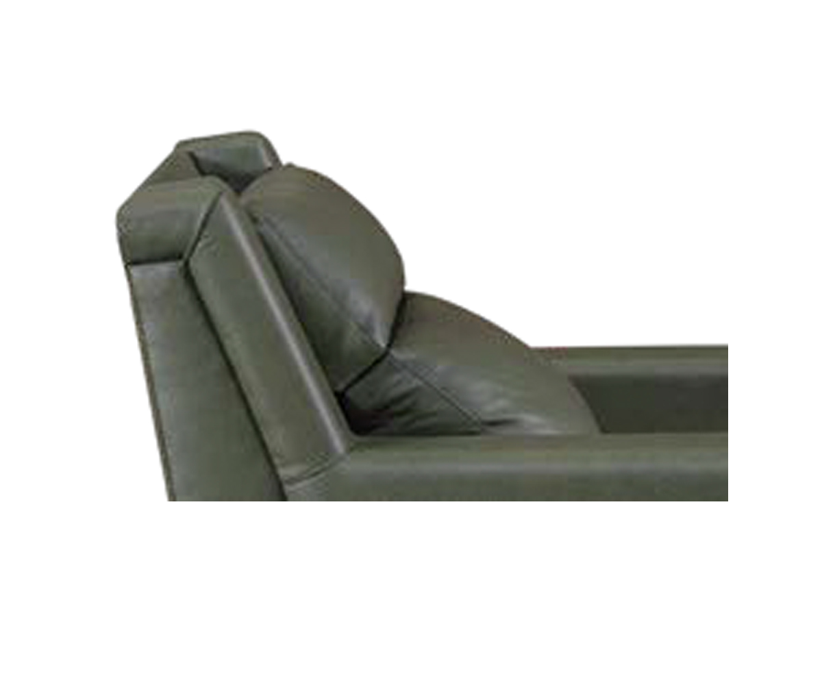 Remington Power Sofa Recliner With Tilt Headrest | Amish Originals