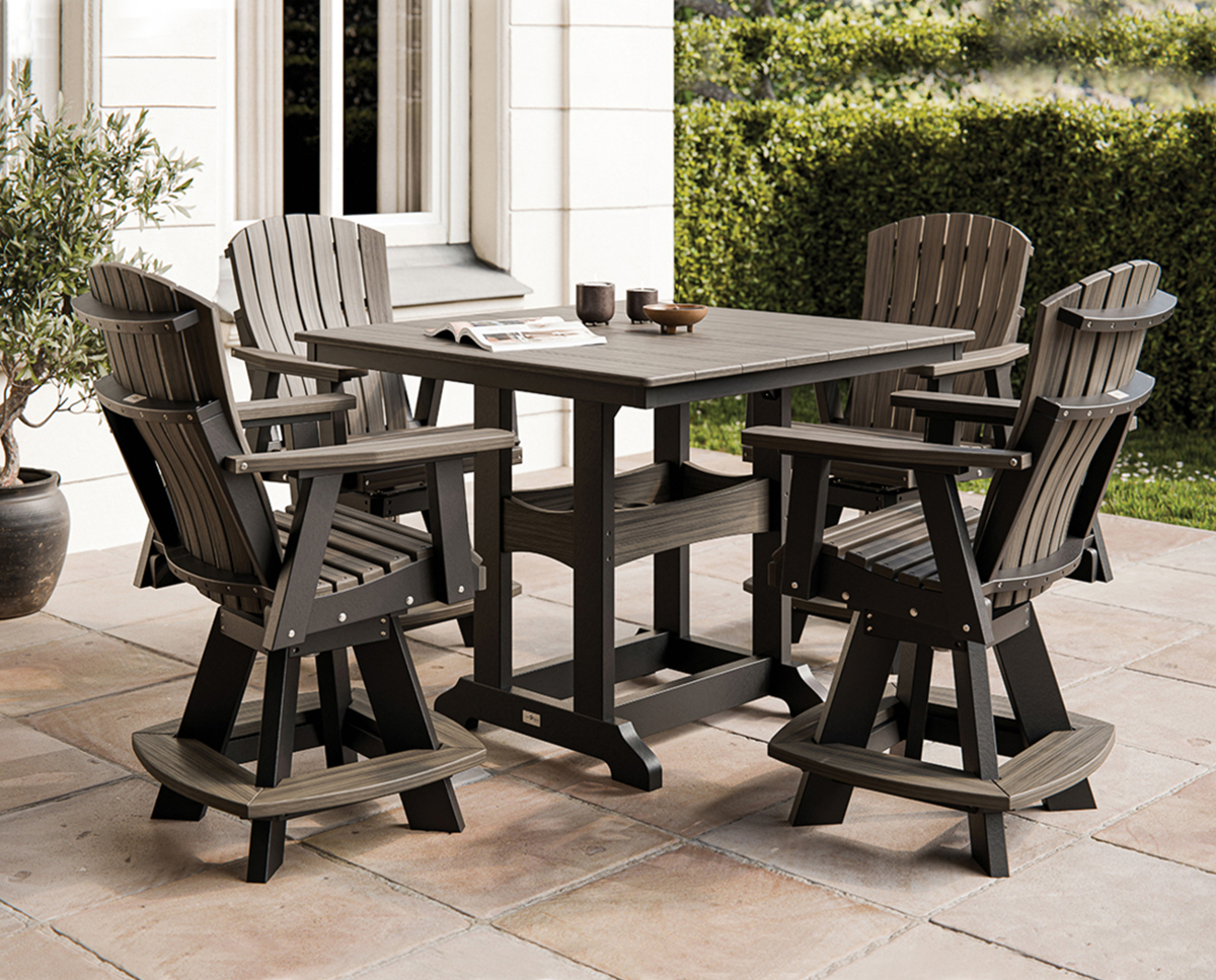 44" Classic Square Bar Height Table | Amish Originals